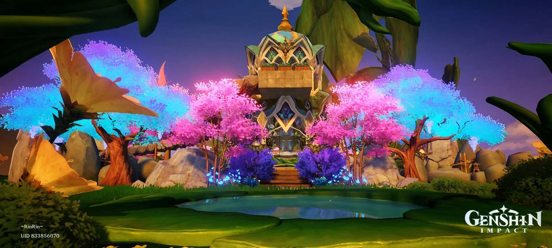 The Magical Spring of Elphyne ~ Genshin Impact Serenitea Pot Design ...