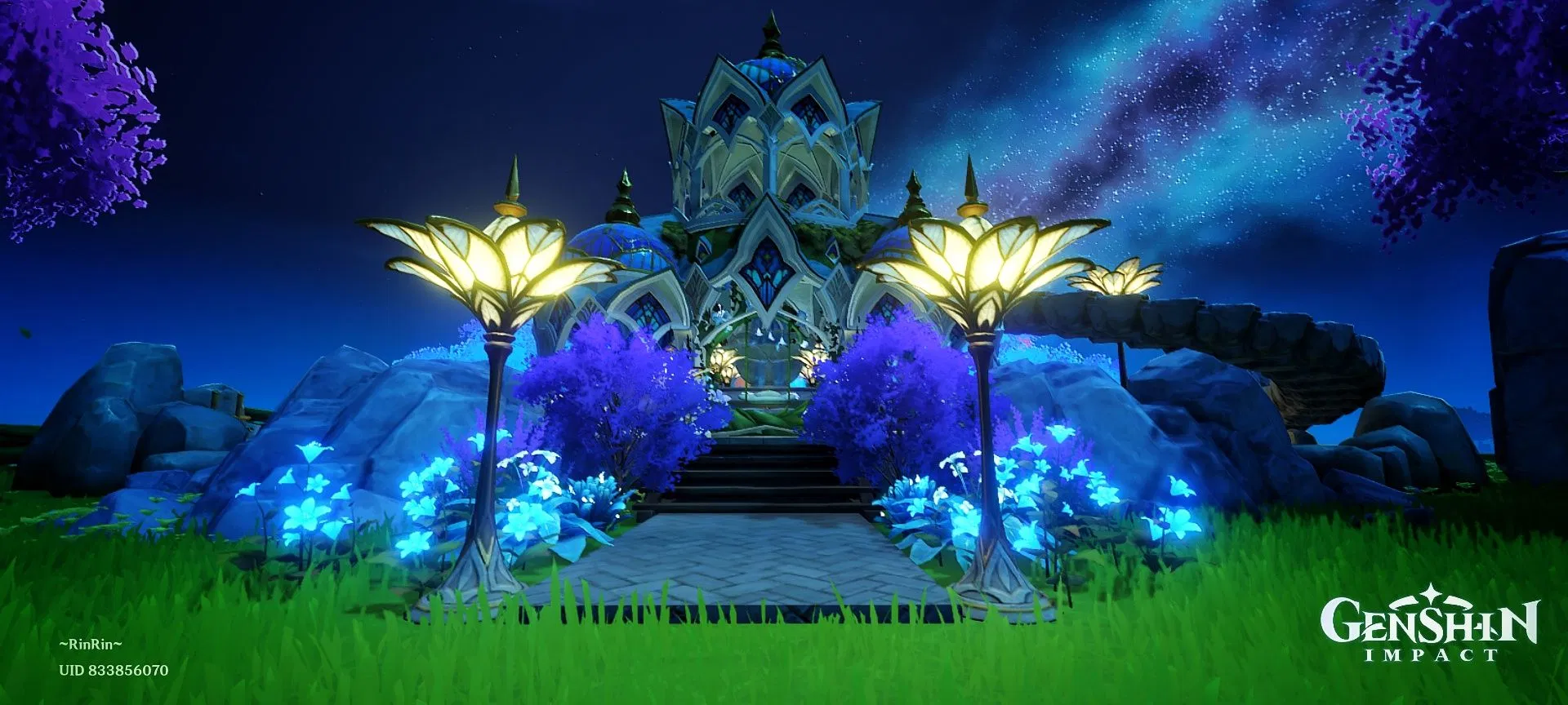 The Magical Spring of Elphyne ~ Genshin Impact Serenitea Pot Design ...