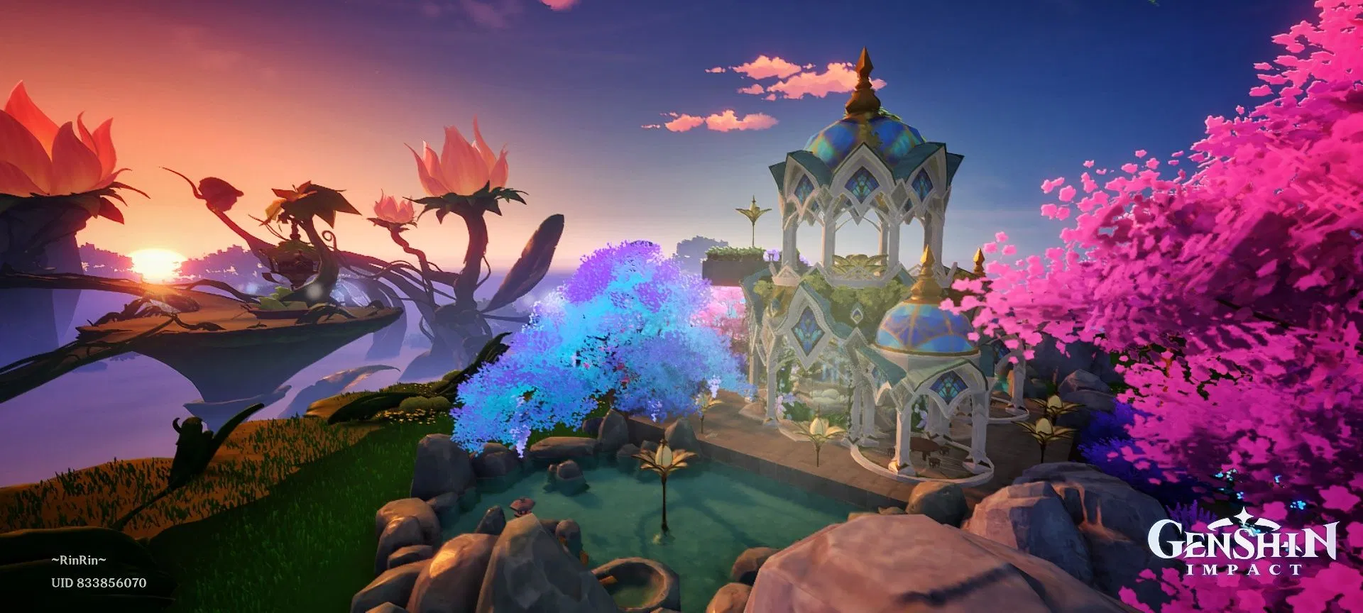 The Magical Spring of Elphyne ~ Genshin Impact Serenitea Pot Design ...