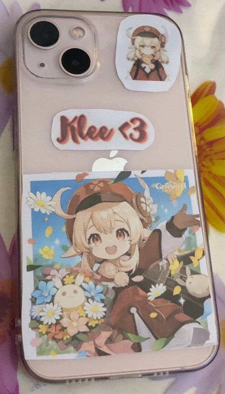 ️I made a Klee cover + my Klee themed phone ️ Genshin Impact | HoYoLAB