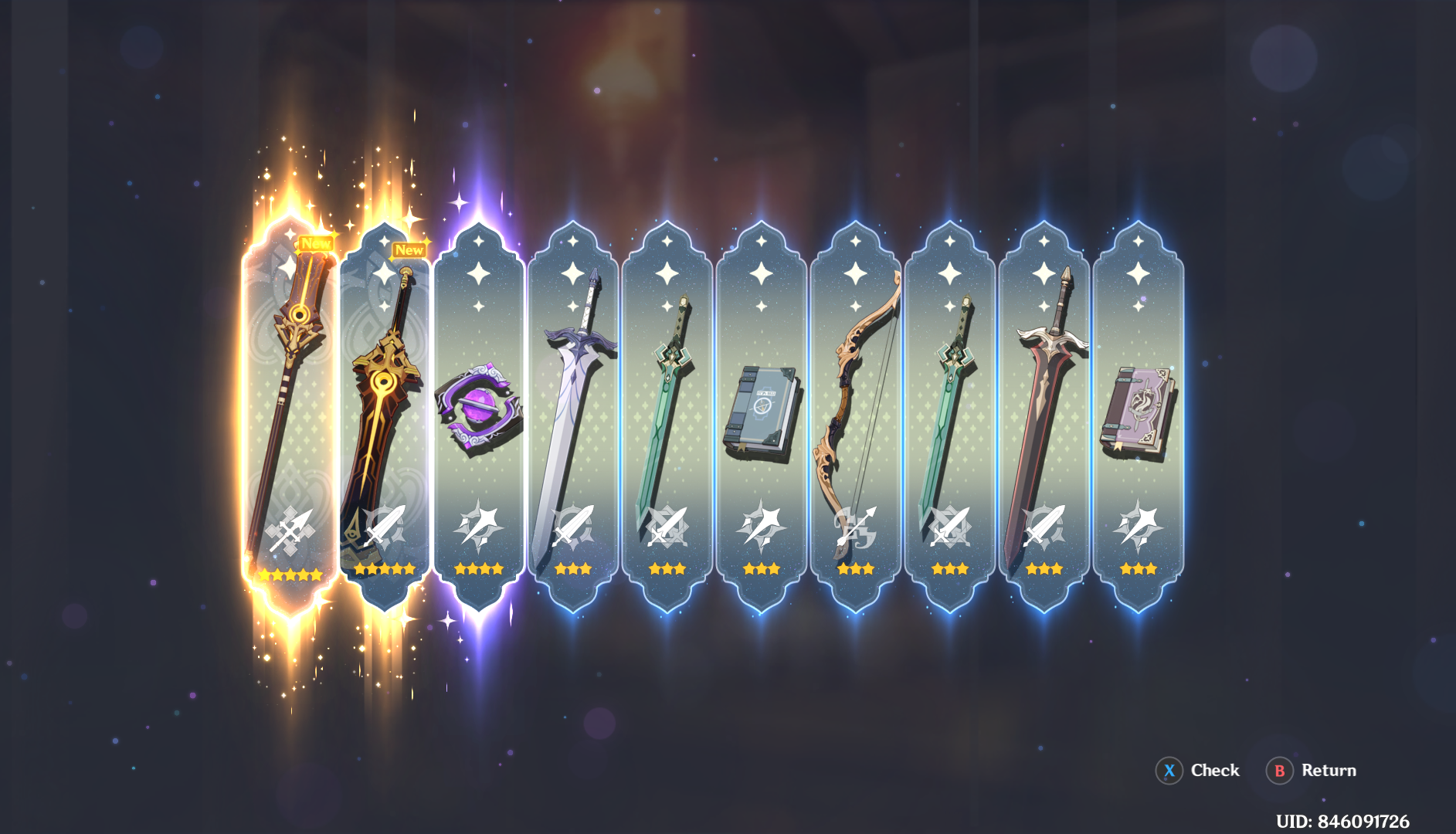 Weapon Luck Genshin Impact | HoYoLAB