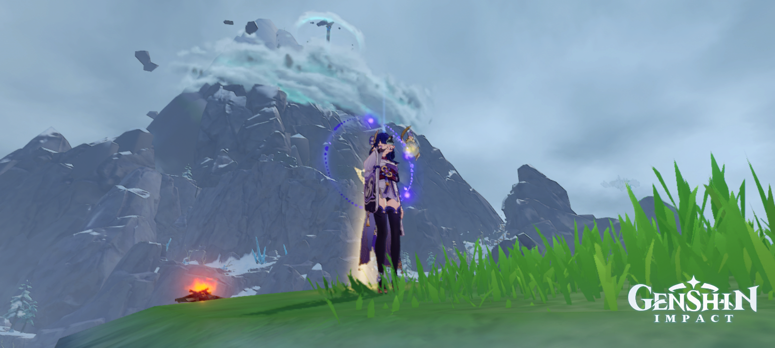 raiden shougen visited dragon spine Iceland Genshin Impact | HoYoLAB