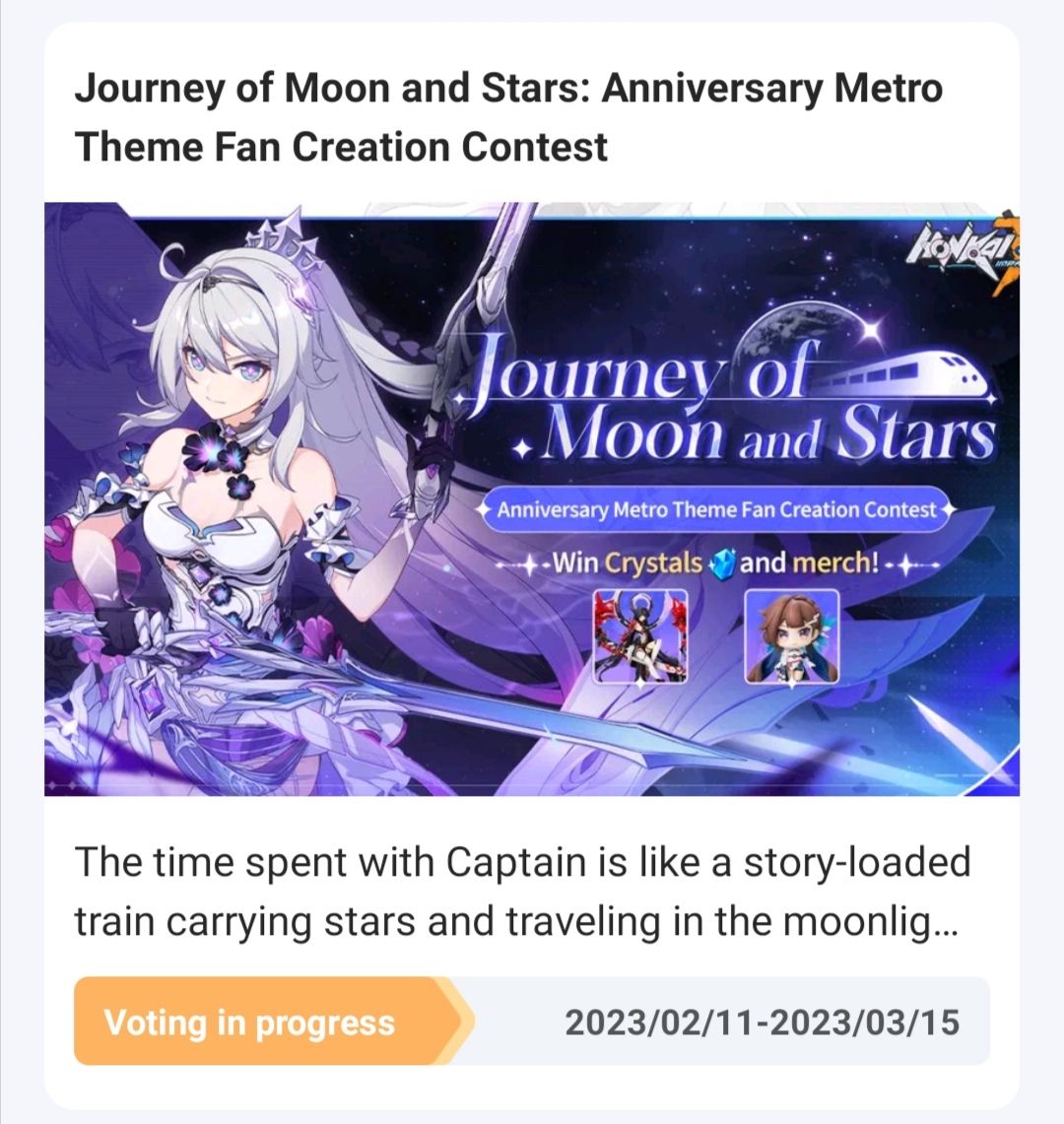 ONE CAN FINALLY VOTE! Honkai Impact 3rd | HoYoLAB