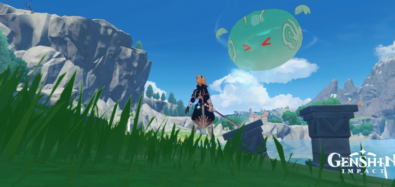 Flying anemo slime Genshin Impact | HoYoLAB