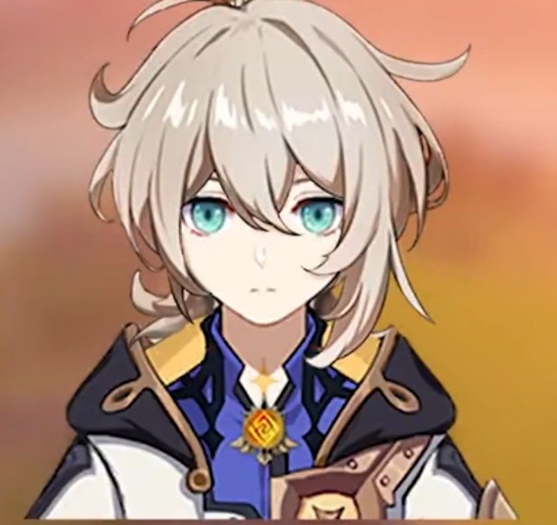 Albedo with Diluc's hair ️ so cute Genshin Impact | HoYoLAB