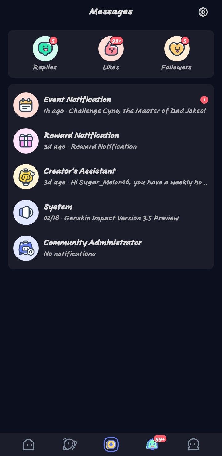 When u open HoYaLAB and this appears... Genshin Impact | HoYoLAB