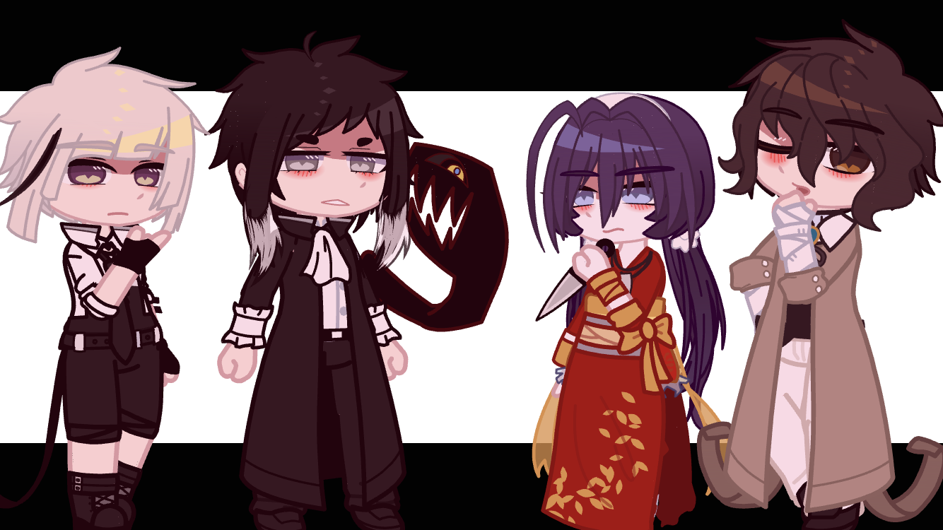 BSD (Bungo Stray Dogs) Characters Pt. 1^^ || (GachaClub) | HoYoLAB