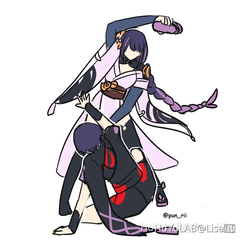 Riden shogun and Ei memes Genshin Impact | HoYoLAB