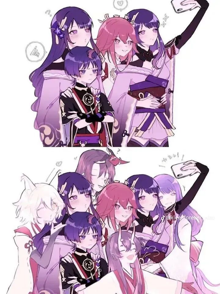 Riden shogun and Ei memes Genshin Impact | HoYoLAB