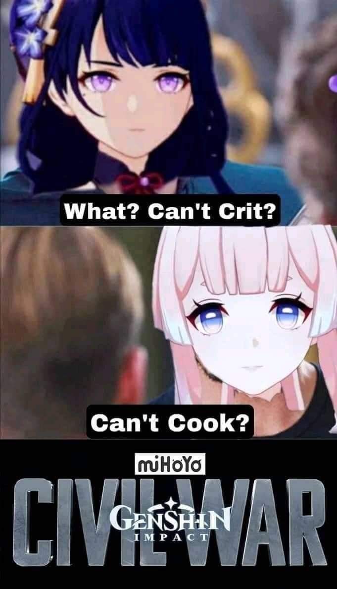 Riden shogun and Ei memes Genshin Impact | HoYoLAB