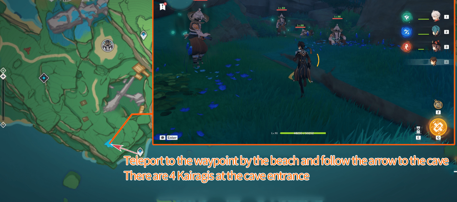 Inazuma Hidden Quest - The Very Special Fortune Slip Quest Series (4 ...