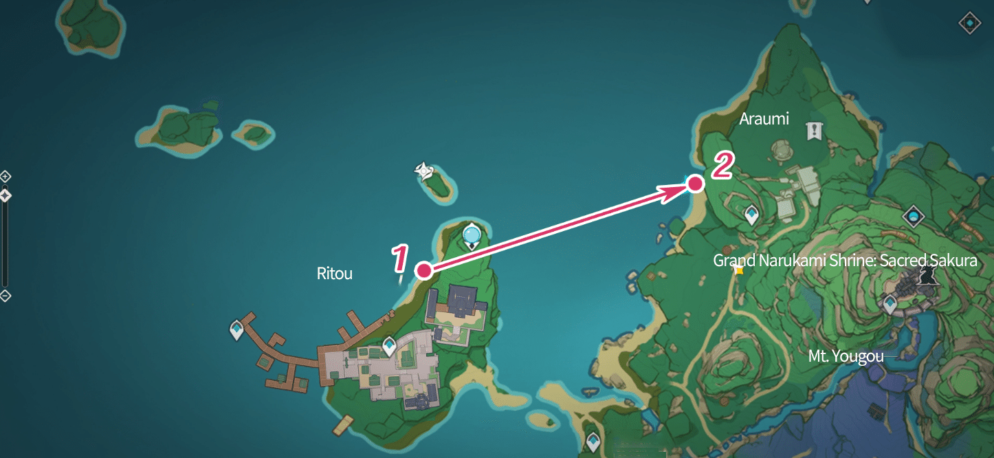 Inazuma Hidden Quest - The Ritou Road Genshin Impact | HoYoLAB