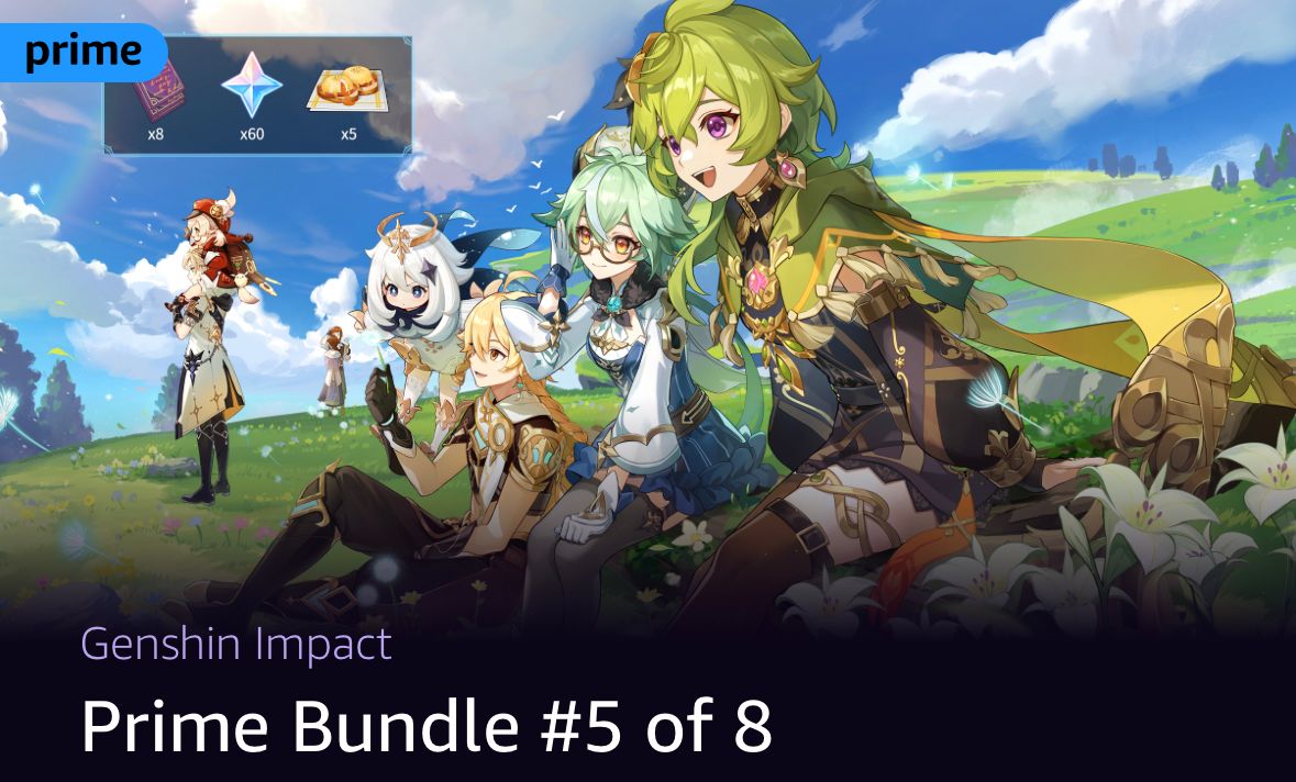 Prime Bundle 5 of 8 Genshin Impact | HoYoLAB