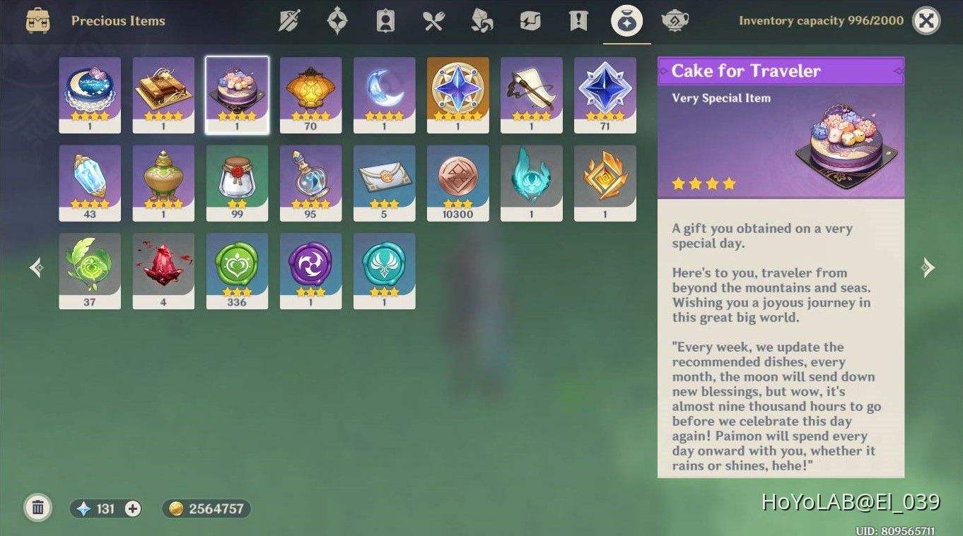 Celebrating Birthdays in Genshin Impact | Collecting All Types of ...