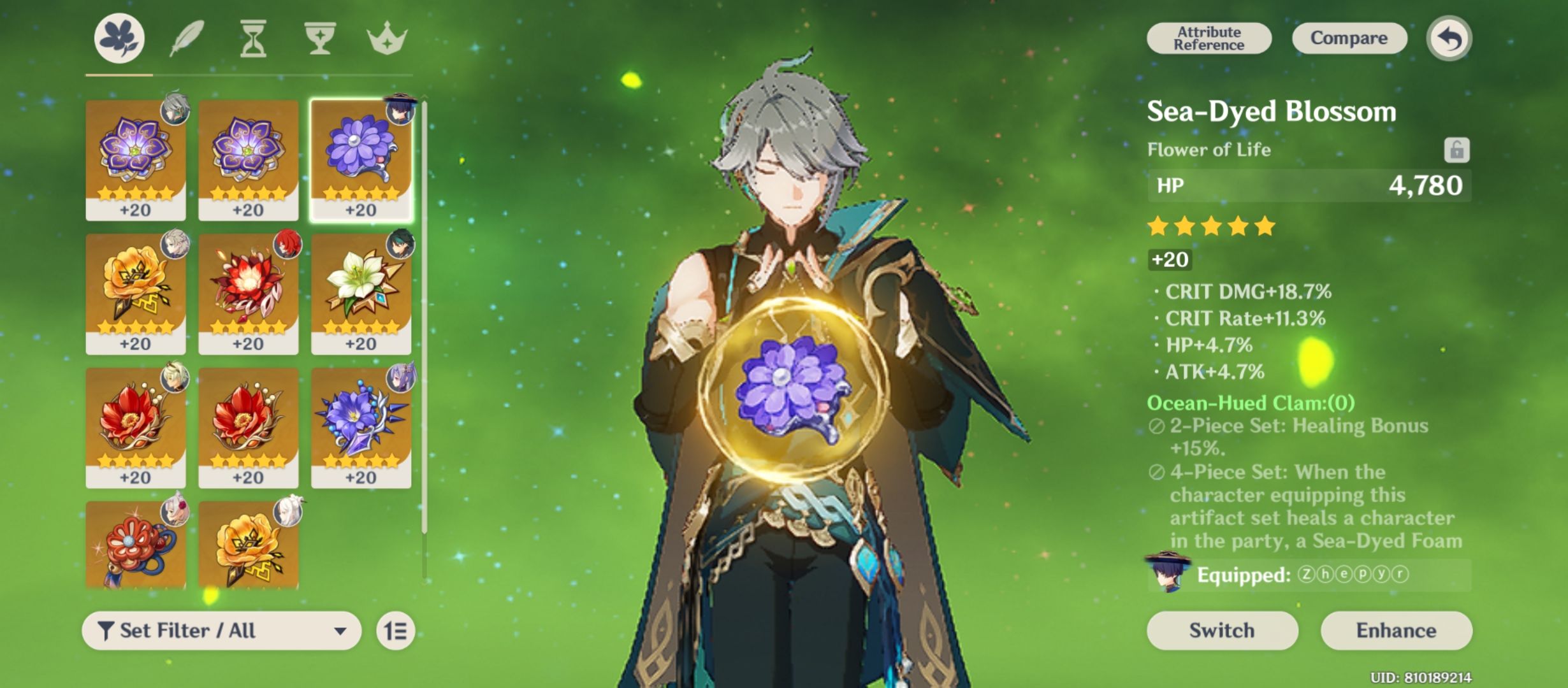 grinding for albedo artifact Genshin Impact | HoYoLAB