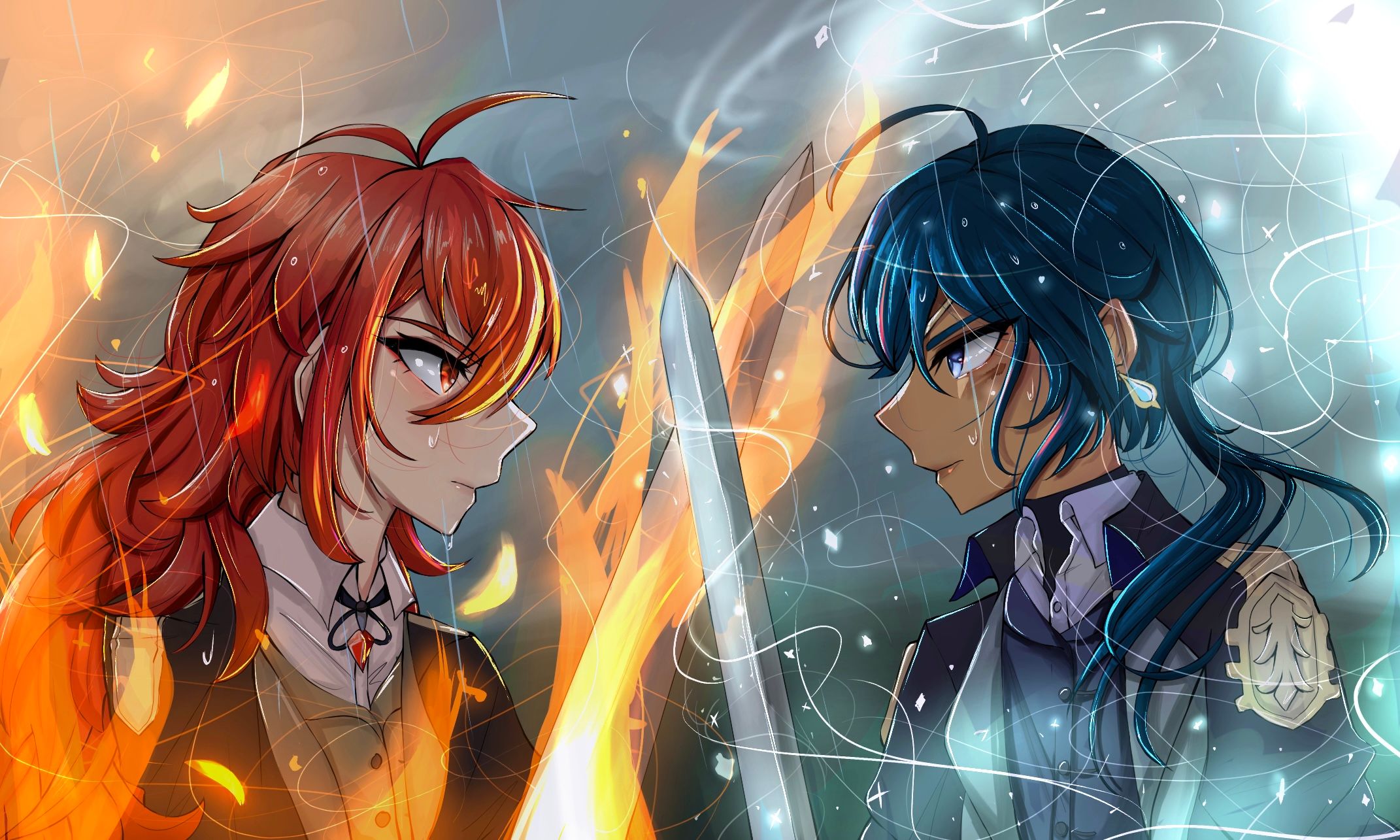 Diluc & Kaeya Genshin Impact | HoYoLAB