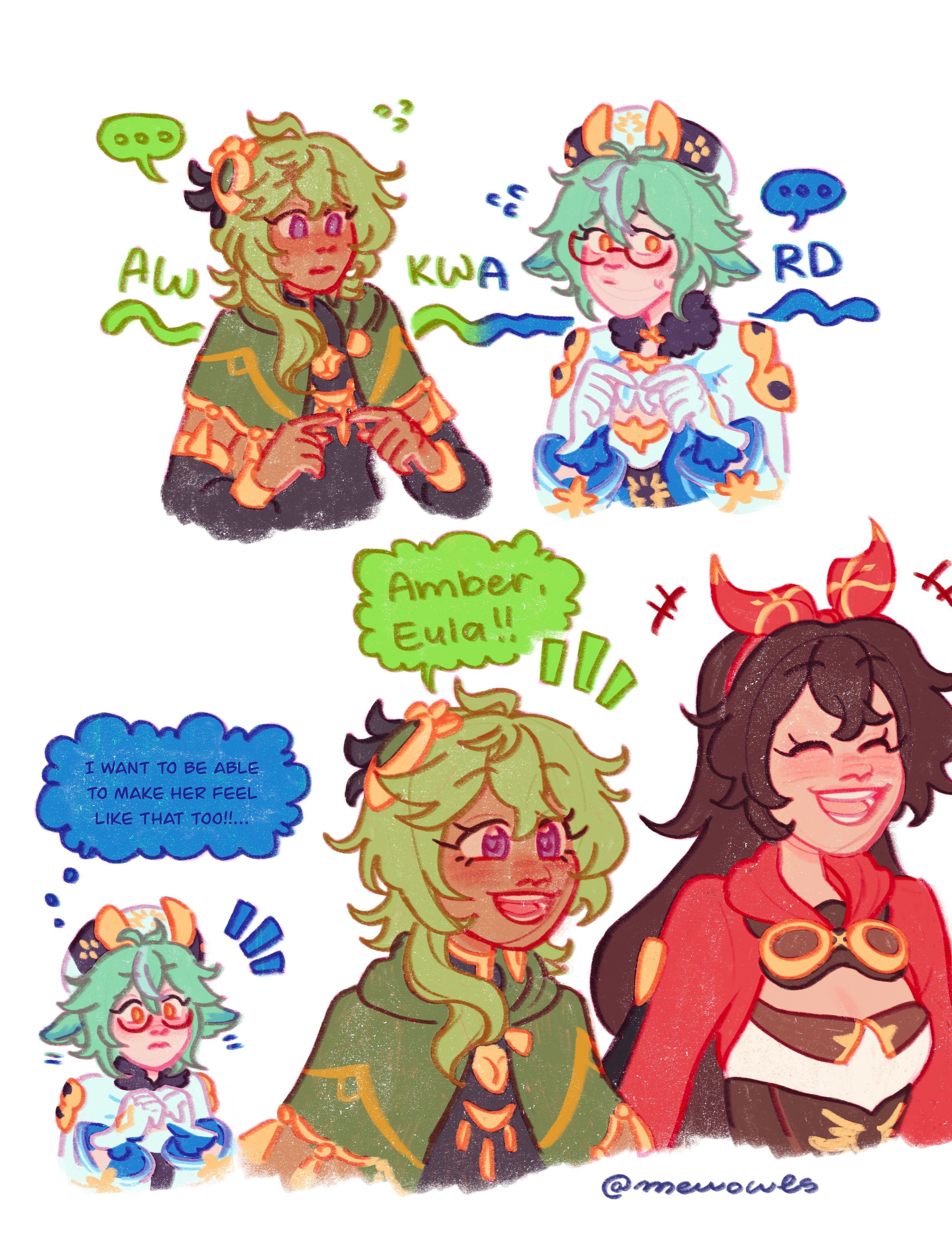 Sucrose x Collei? Genshin Impact | HoYoLAB