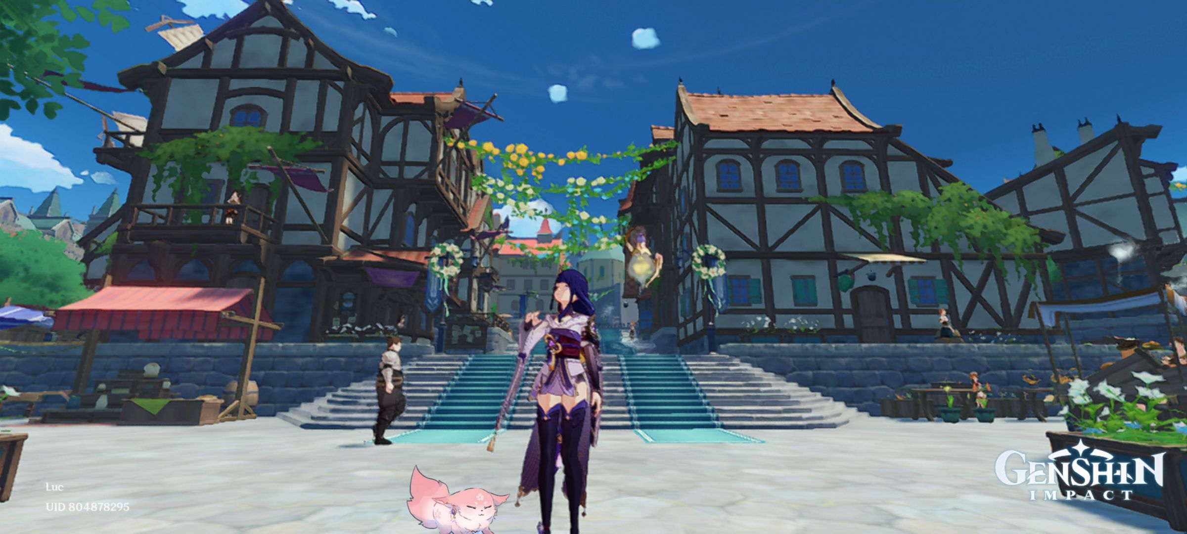 My Windblume picture event in three different times Genshin Impact ...