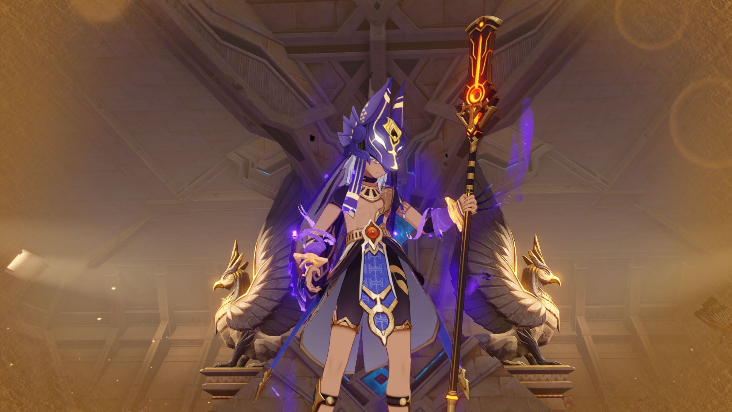 King Deshret Mausoleum | Cyno Photo Collection #02 Genshin Impact | HoYoLAB