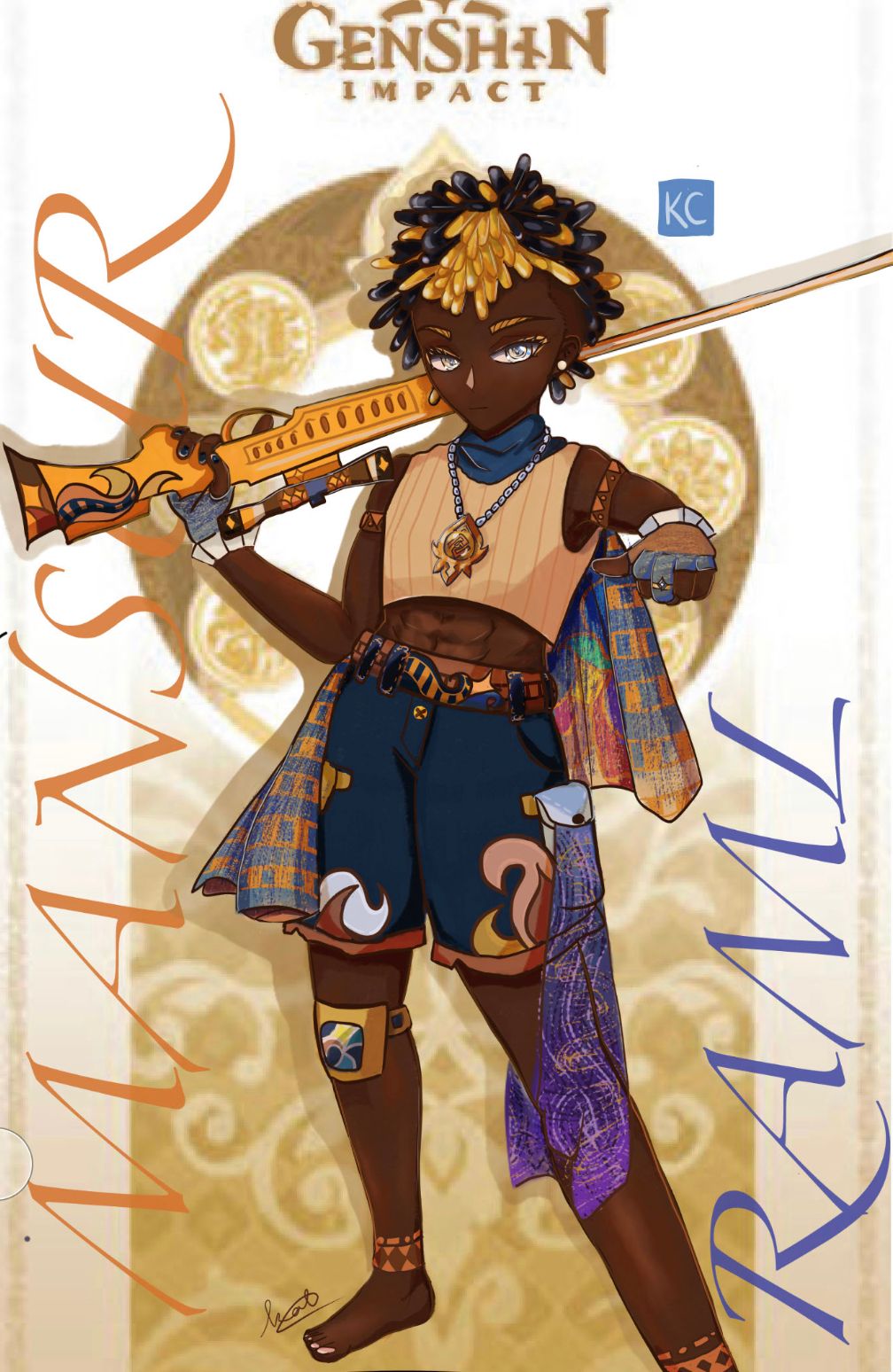 Another Sumeru OC of Mine! (Original Digital Art) Genshin Impact | HoYoLAB