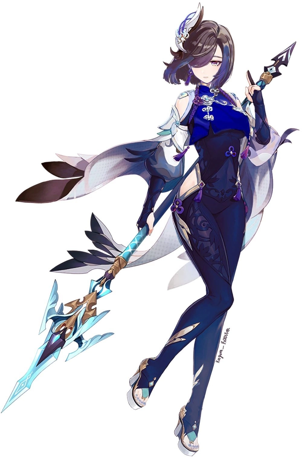 Yelan & Shenhe color swap~ Genshin Impact | HoYoLAB