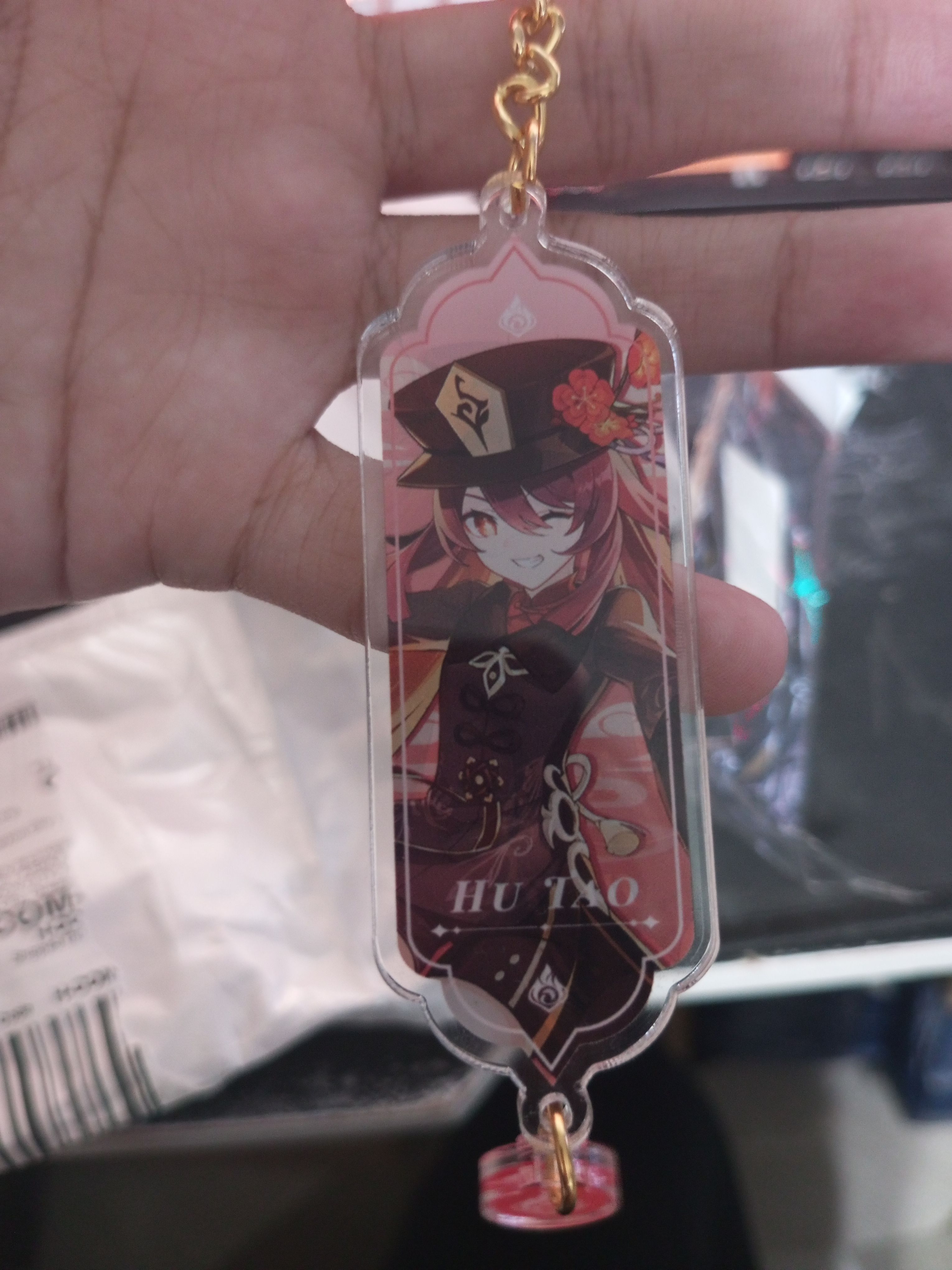 Got Hu Tao Keychain 😁 Genshin Impact | HoYoLAB