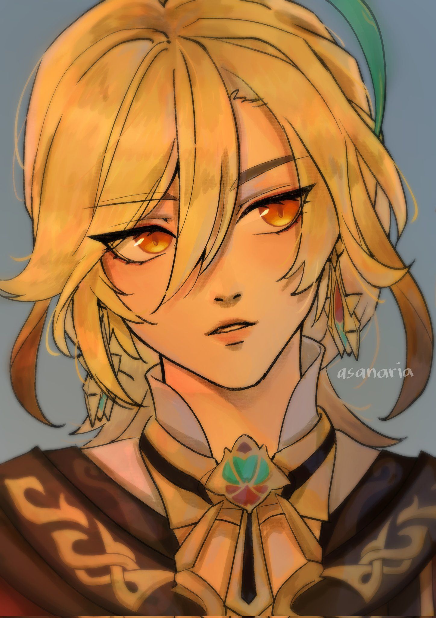 Day 1, 2 and 3 of drawing Kaveh until he comes Genshin Impact | HoYoLAB