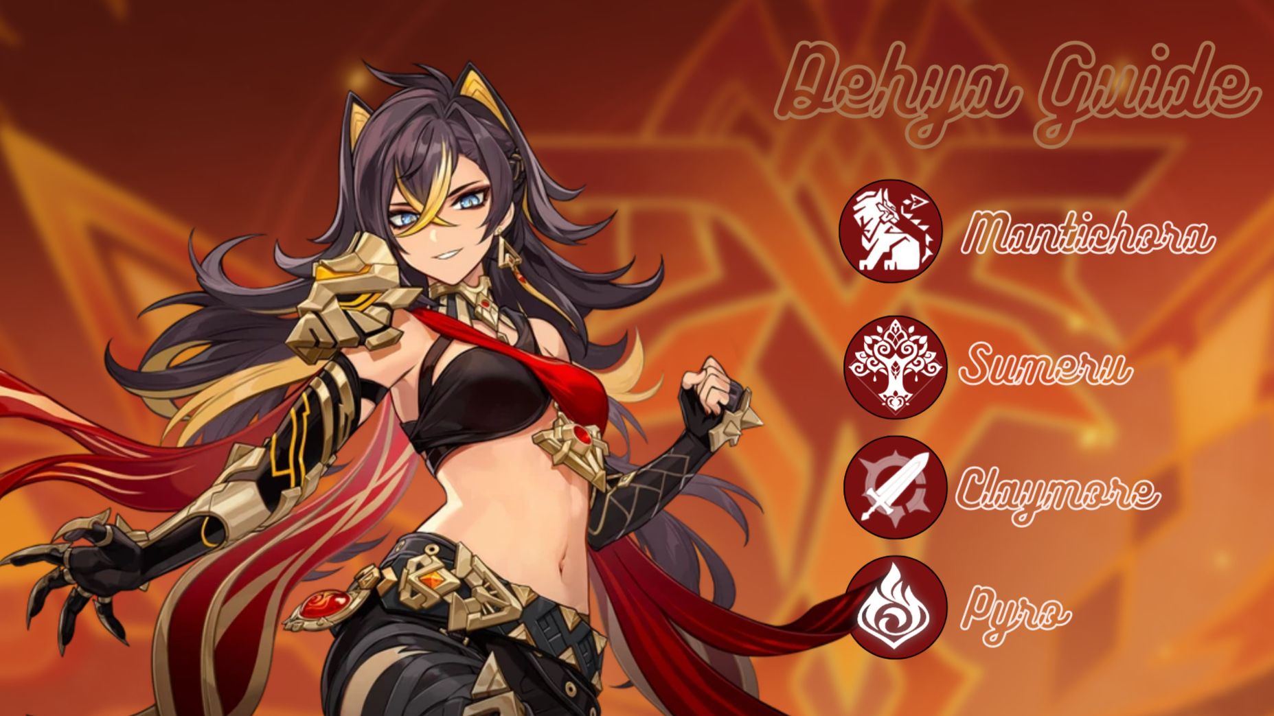 [Version 3.5] Auric Blaze - Dehya Guide Genshin Impact | HoYoLAB