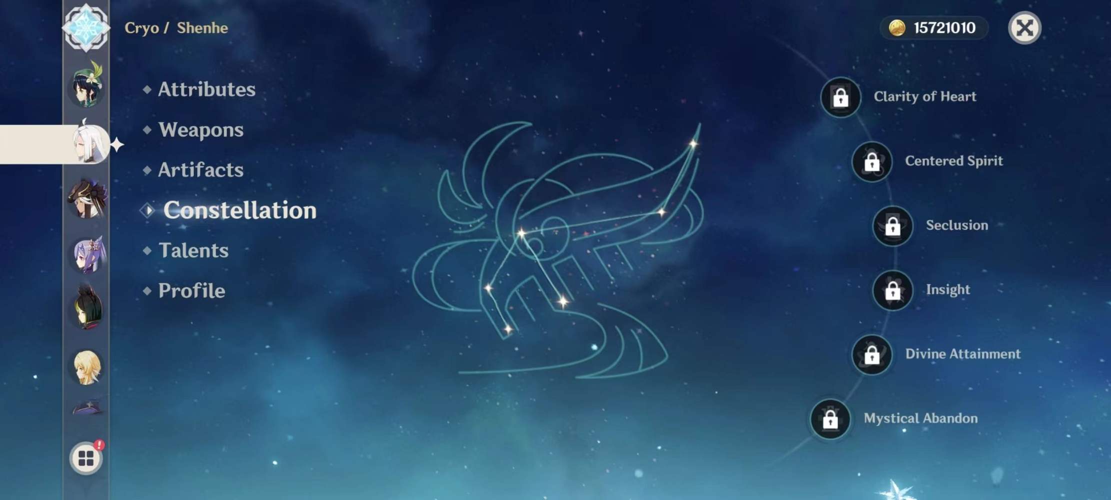 Research on the Setting of Shenhe's Constellation Genshin Impact | HoYoLAB