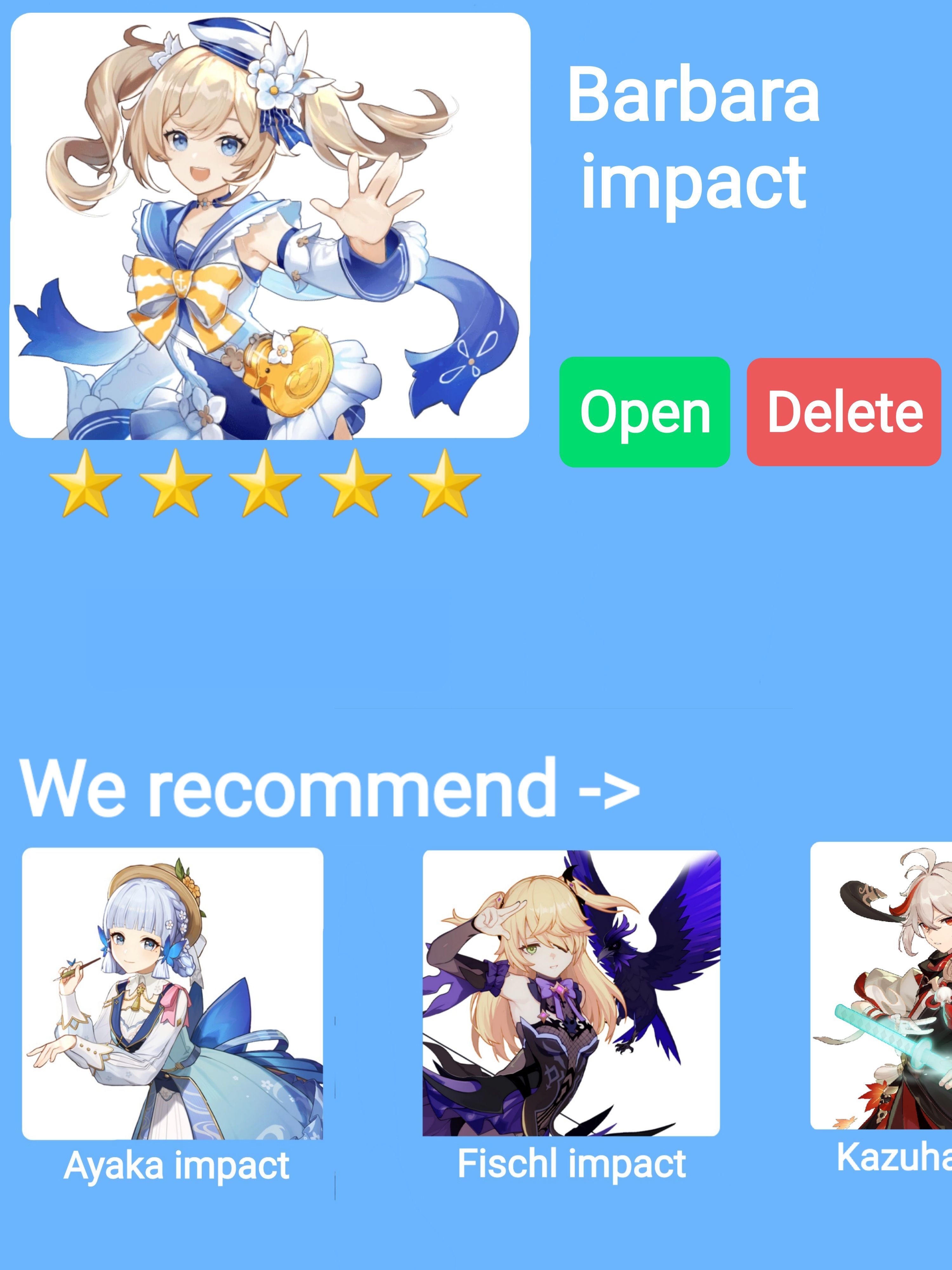 Custom app store thing! Genshin Impact | HoYoLAB