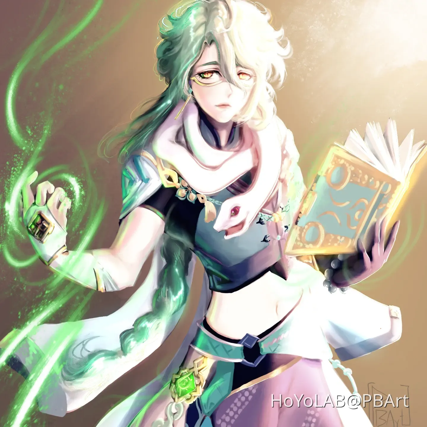 Baizhu Fanart Genshin Impact | HoYoLAB