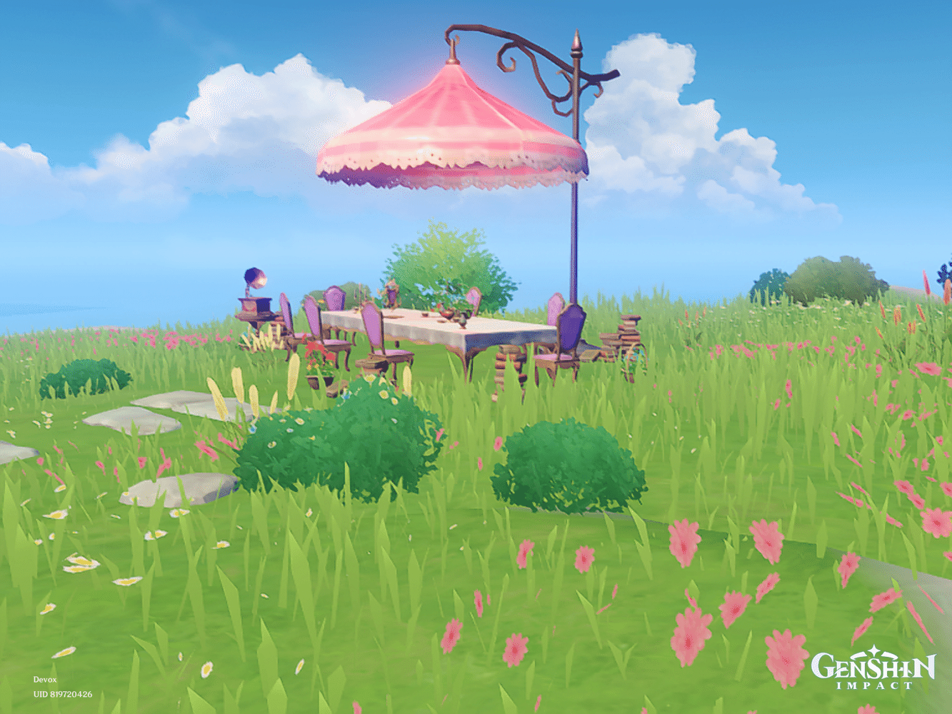 I hope the mages tea party island becomes permanent Genshin Impact ...