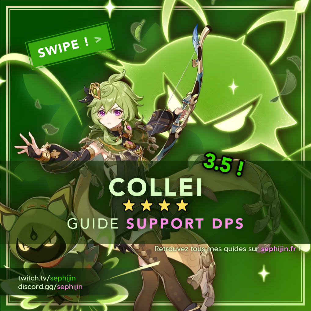 [Guides pour la version 3.5] Collei support DPS et fleurissement ...