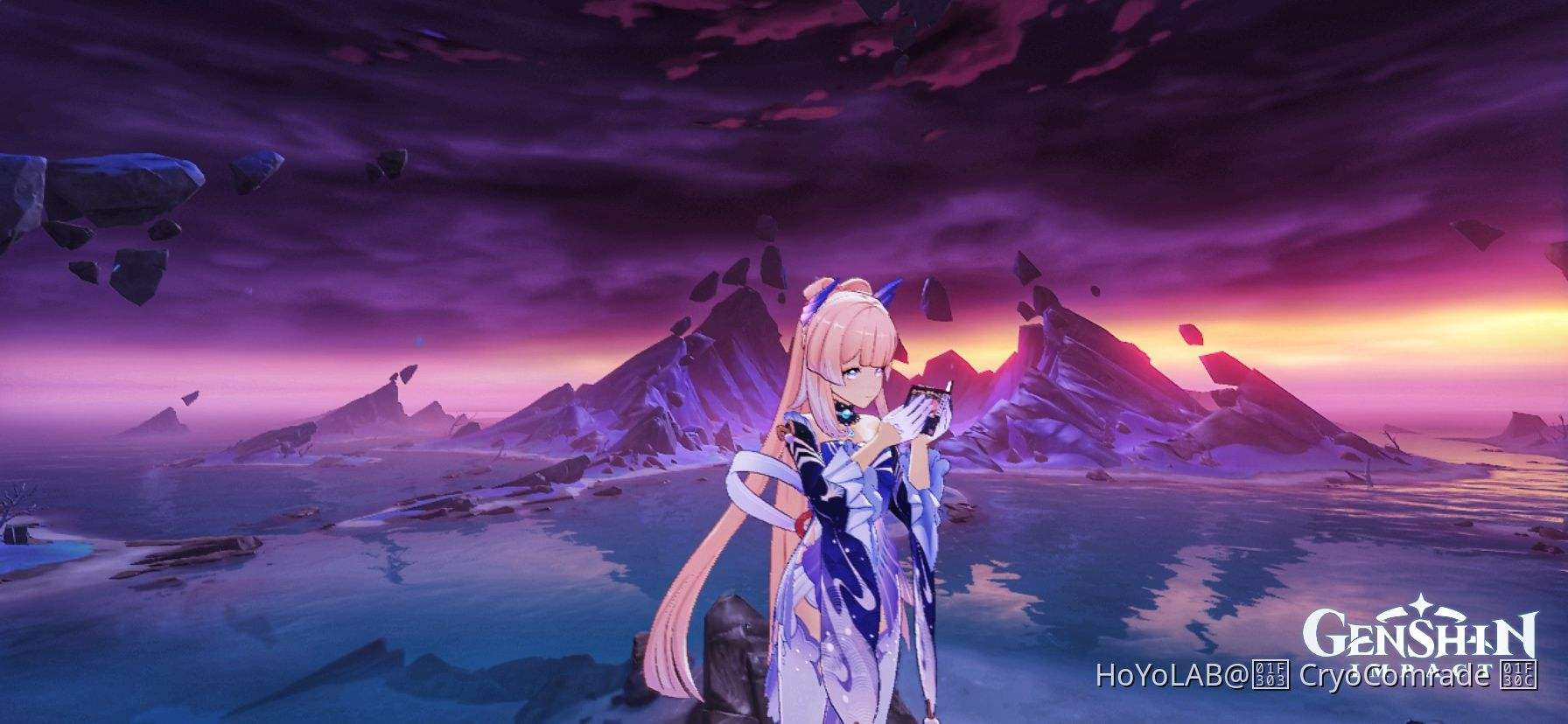 Idle Animations Part 3c - Kokomi at Seirai Genshin Impact | HoYoLAB