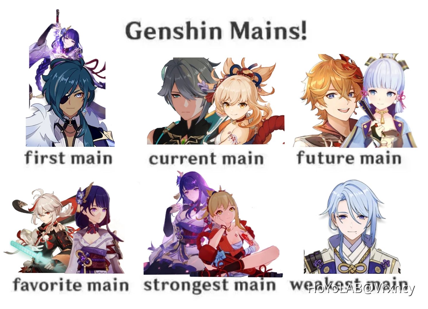 Random Genshin Templates Genshin Impact | HoYoLAB