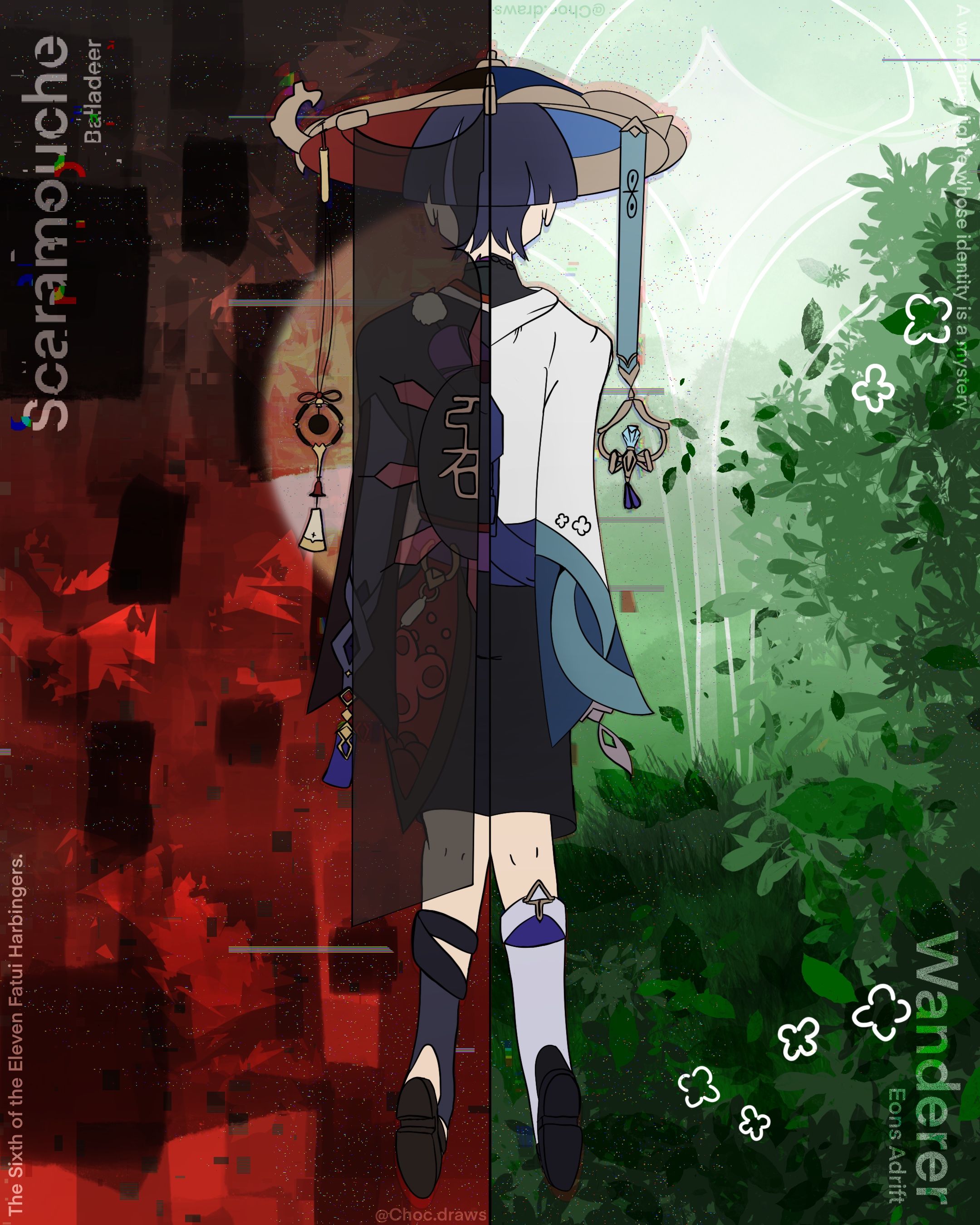 Wanderer / Scaramouche Fanart Genshin Impact | HoYoLAB