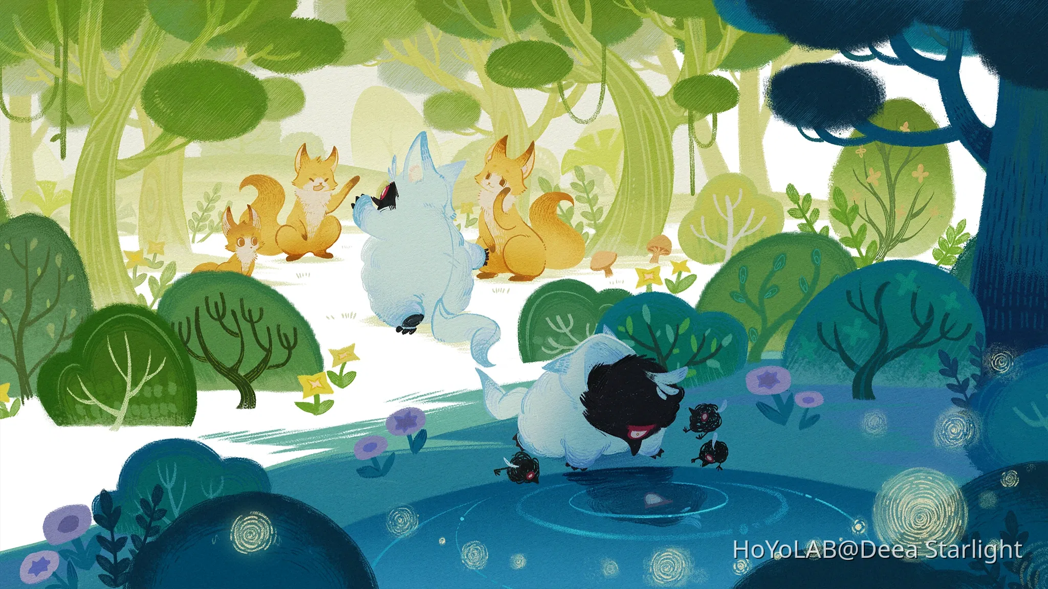 Nahida's Fairy Tale Story Of The Balladeer Genshin Impact | HoYoLAB