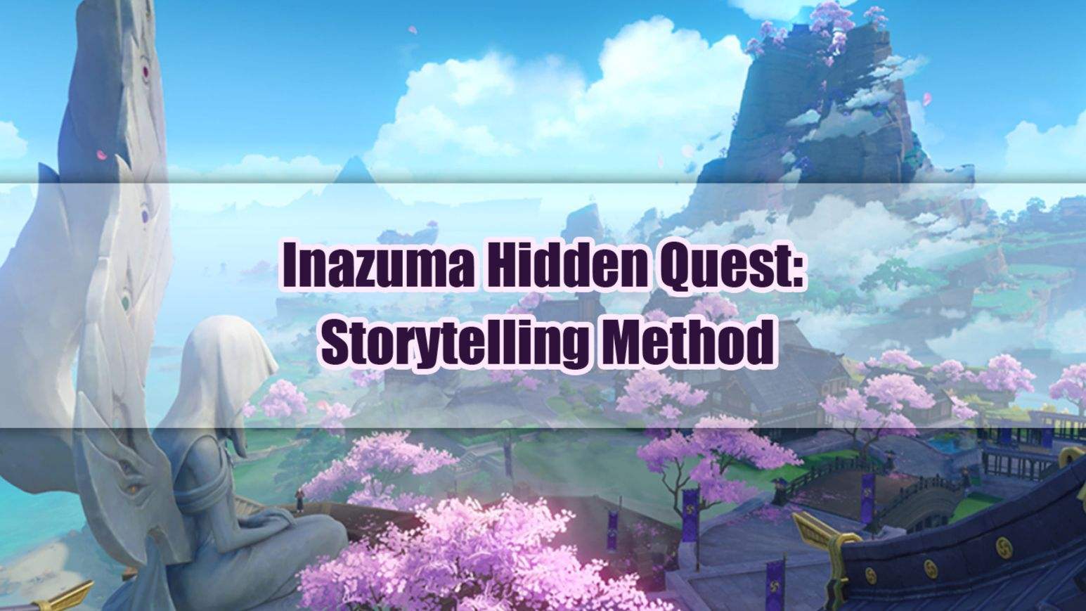 Inazuma Hidden Quest Collection Genshin Impact | HoYoLAB