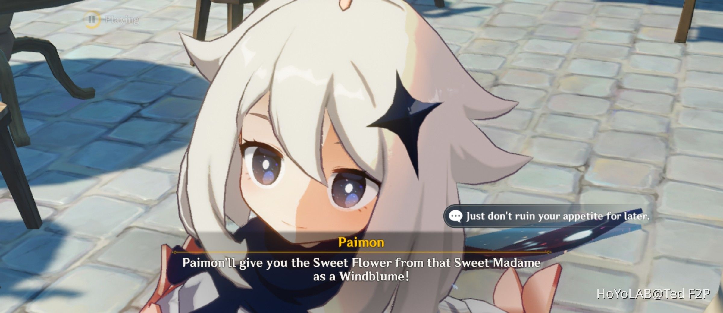 The name's not floating thing. It's Paimon! Genshin Impact | HoYoLAB