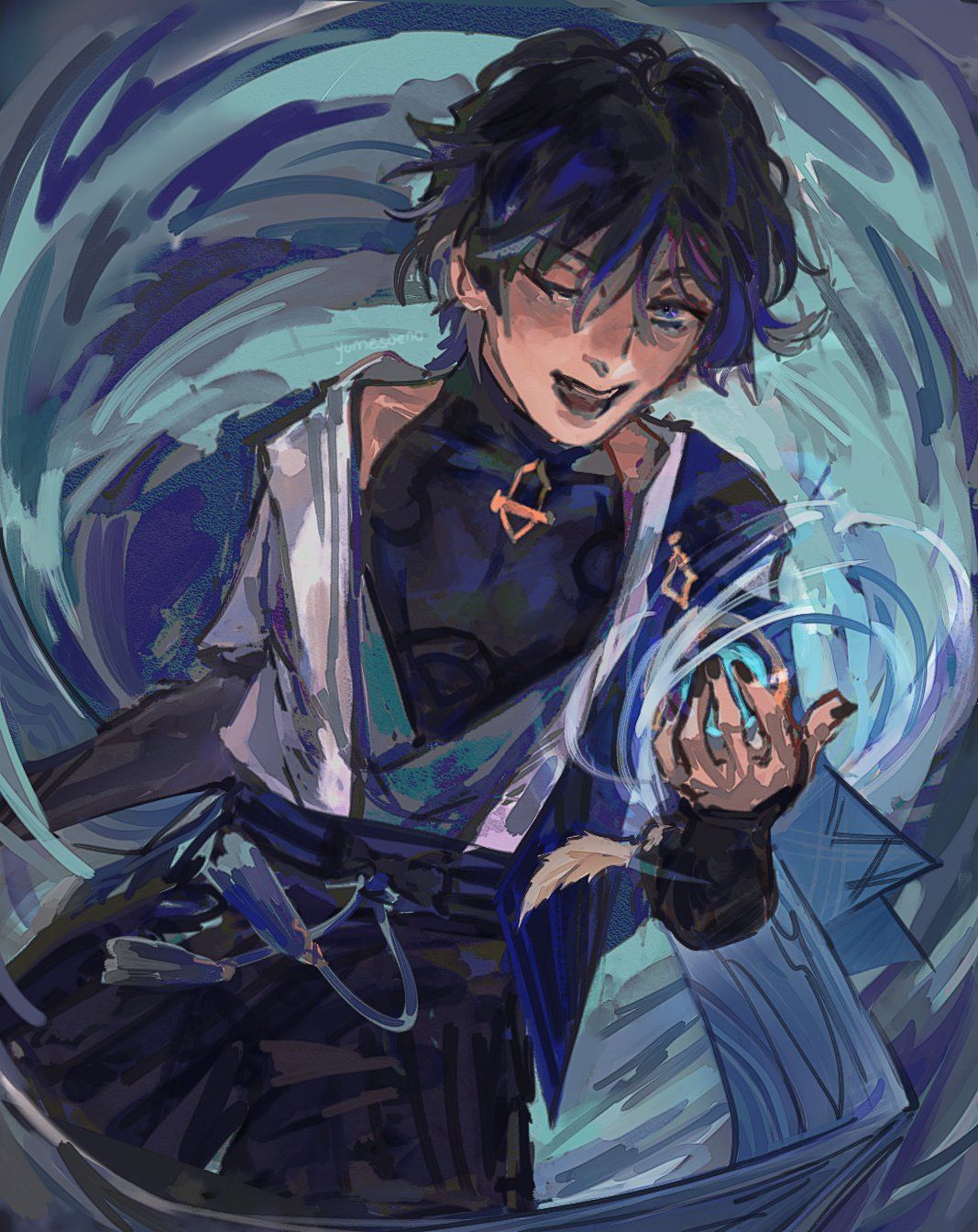 scaramouche fanart Genshin Impact | HoYoLAB