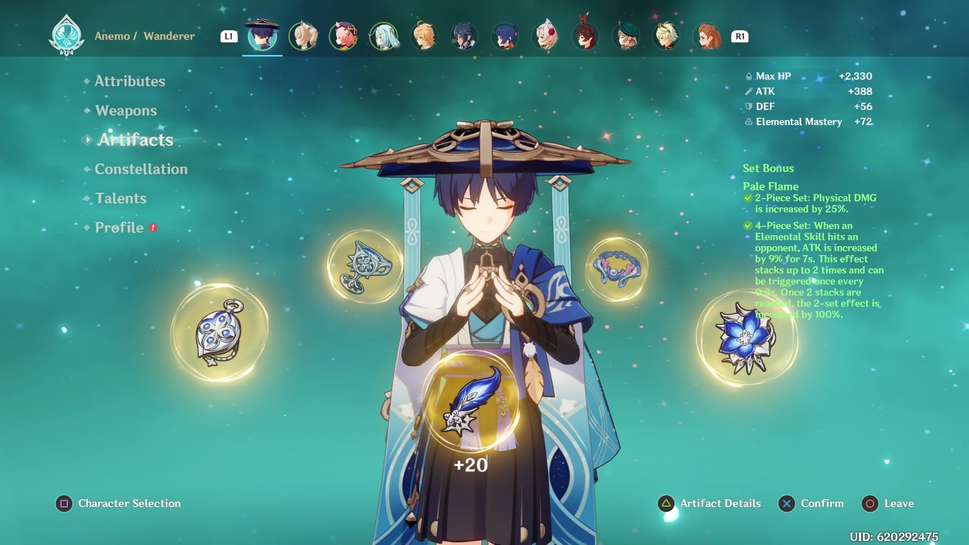 A totally normal Wanderer build. Genshin Impact | HoYoLAB