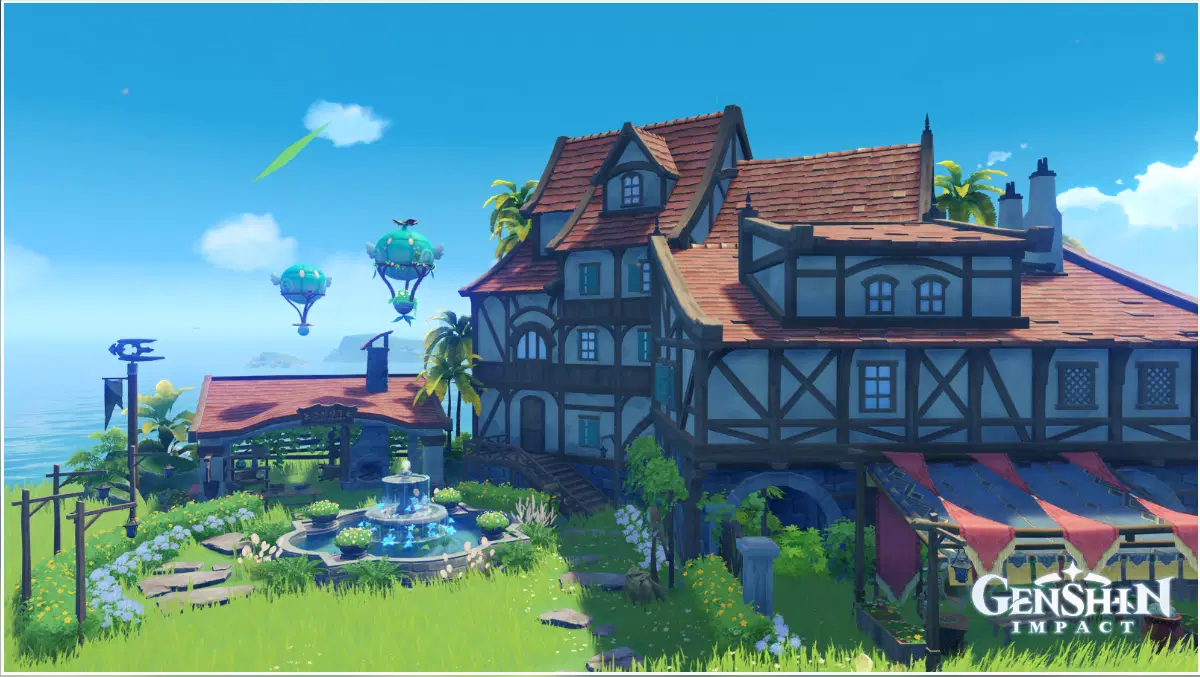 Monstadt Beach House! Genshin Impact | HoYoLAB
