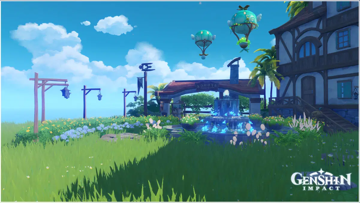 Monstadt Beach House! Genshin Impact | HoYoLAB