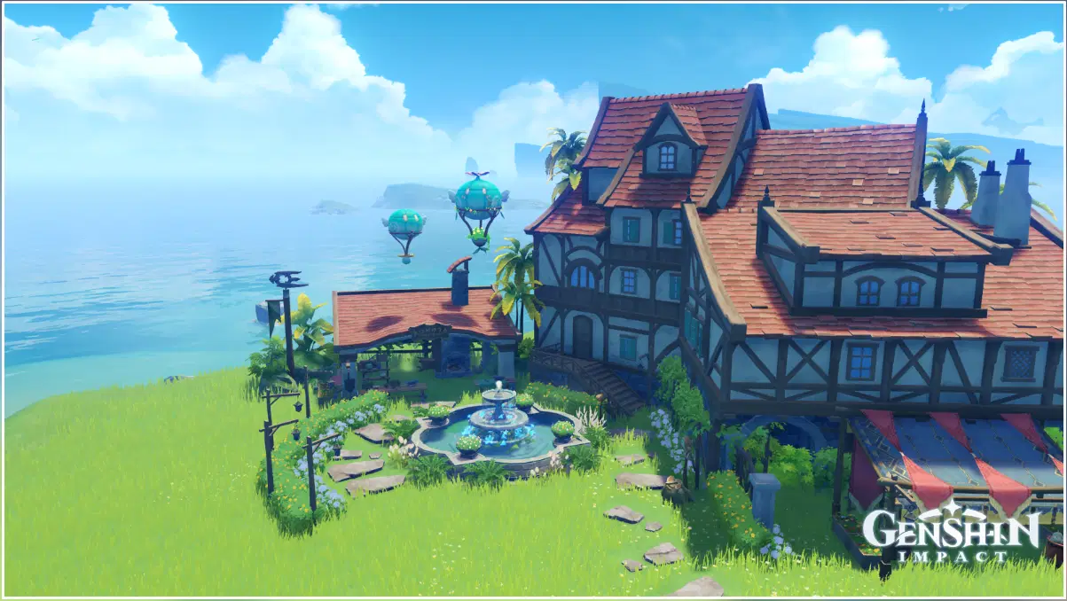 Monstadt Beach House! Genshin Impact | HoYoLAB