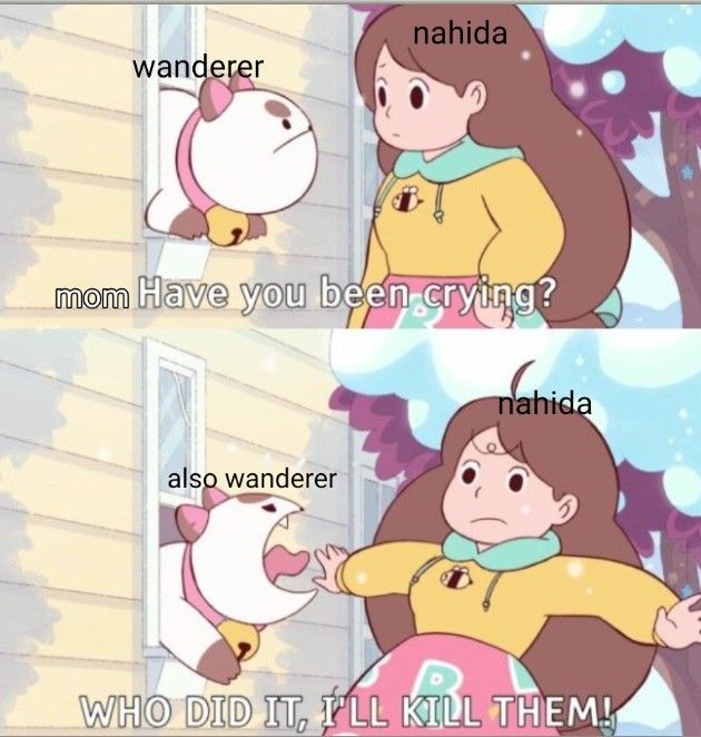 nahida: oh emo son l'm homeee! wanderer: Genshin Impact | HoYoLAB