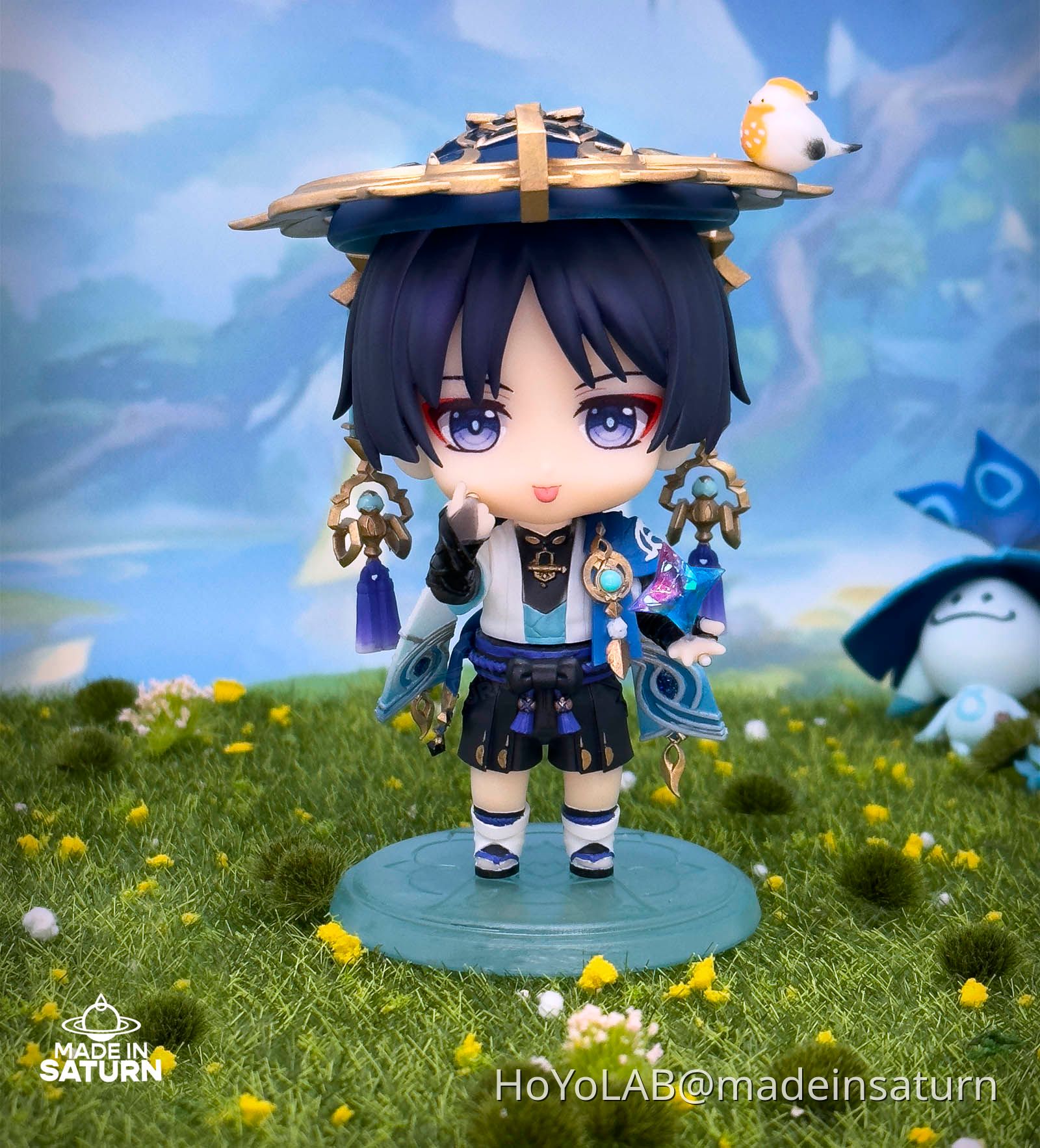 Chibi Wanderer figure I made Genshin Impact | HoYoLAB