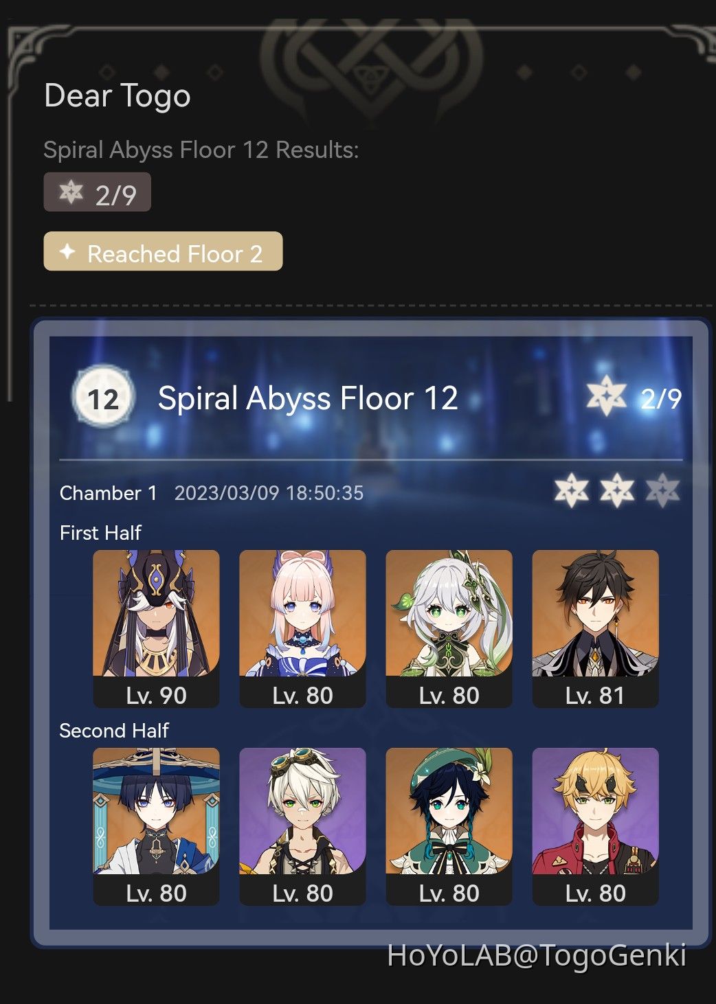 I don't like Floor 12 qwq Genshin Impact | HoYoLAB