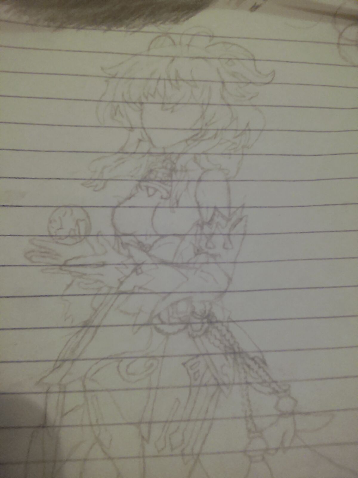 My first time drawing Ganyu in Genshin Impact Genshin Impact | HoYoLAB