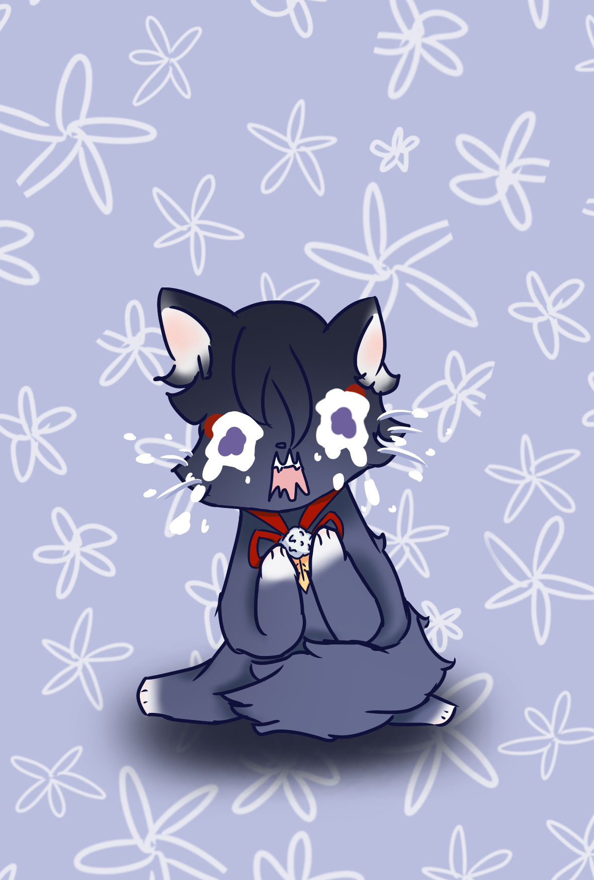 I tried doing the scara cat… it didn’t go as planned 🥲 Genshin Impact ...