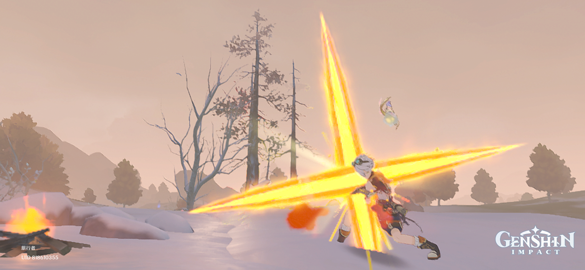 Bennett's explosion Genshin Impact | HoYoLAB